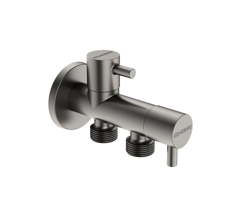 GENEBRE: Double angle valve 1/2" - 1/2"