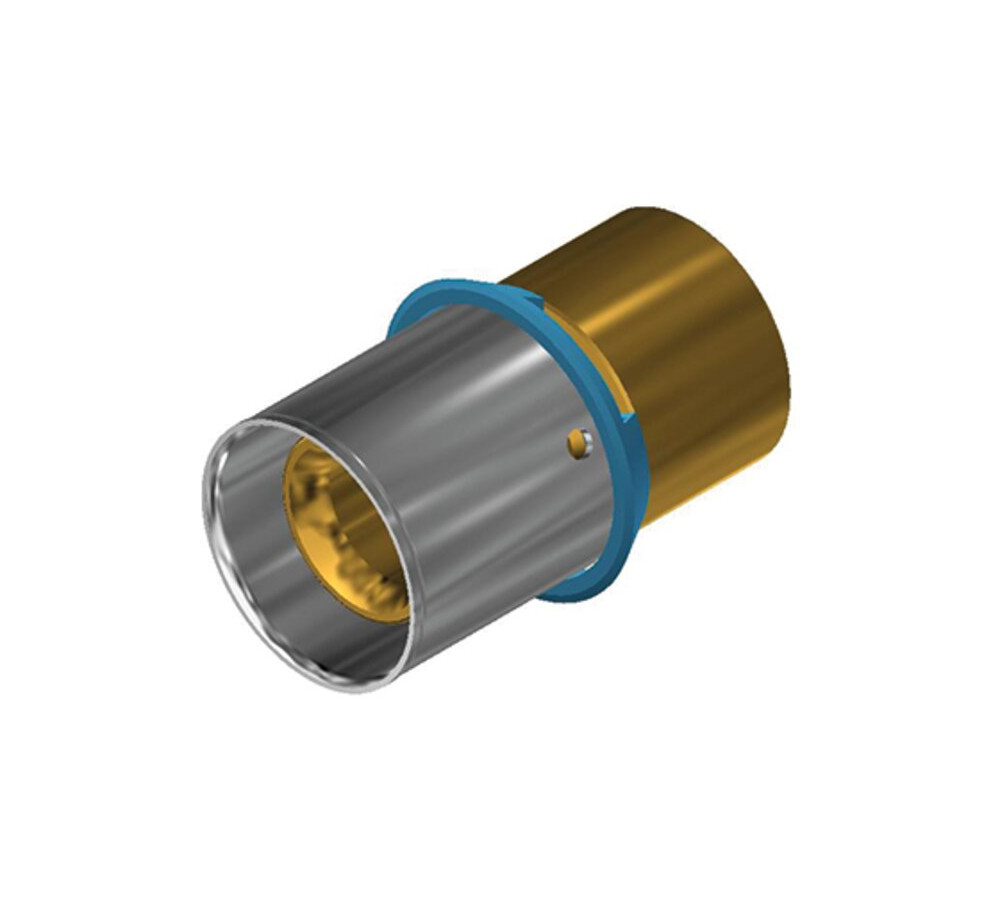 GENEBRE: Press fitting for pex and multilayer pipe with sockets, copper ...