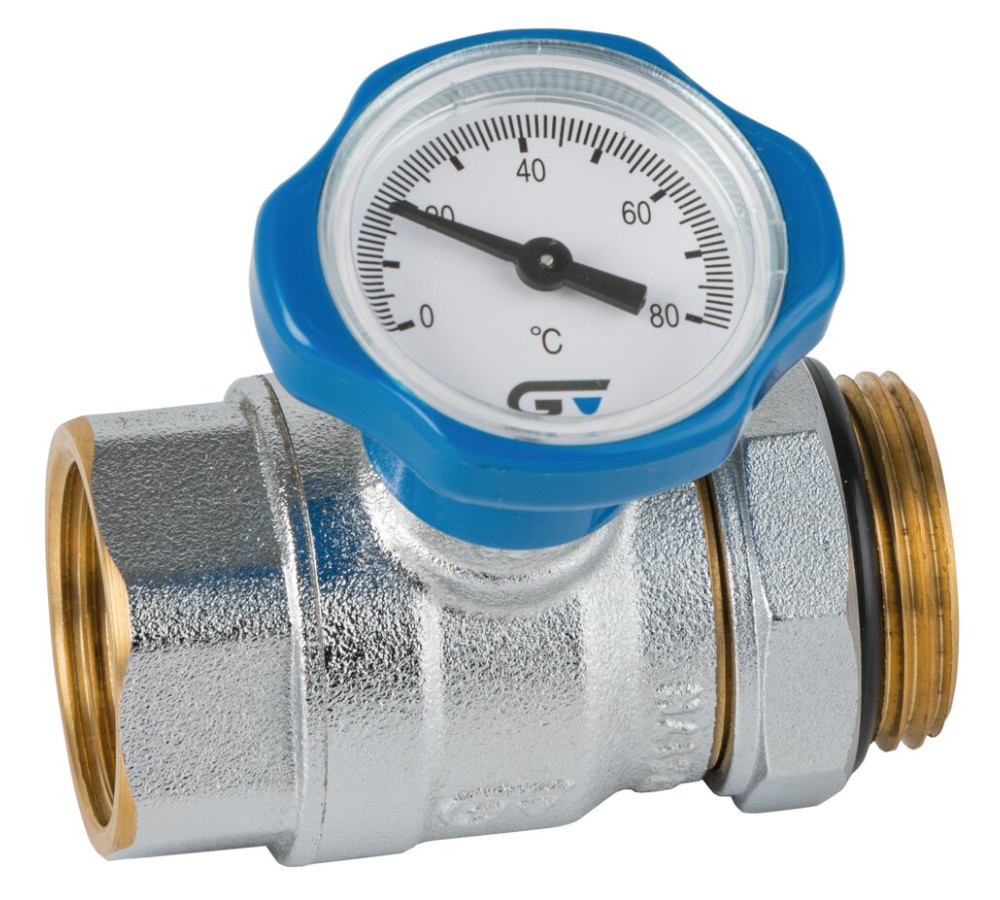 GENEBRE: THERMOMETER VALVE FOR COLD WATER MANIFOLD